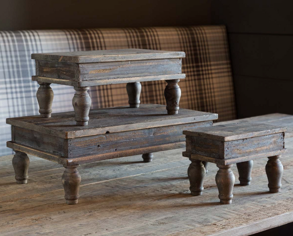 Wooden Risers – Olive Tree Marketplace