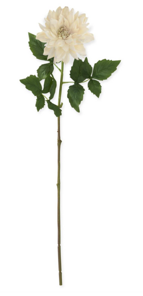 29 Inch Real Touch Dahlia Stem Olive Tree Marketplace